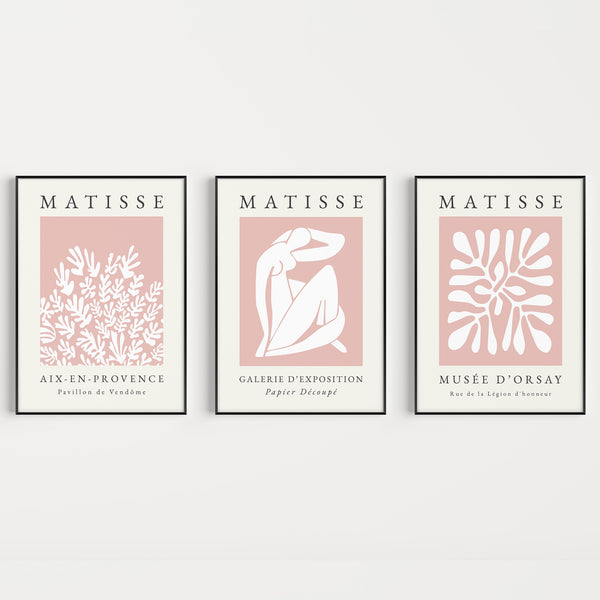 Matisse Set of Prints in Pink – Nordic Design House